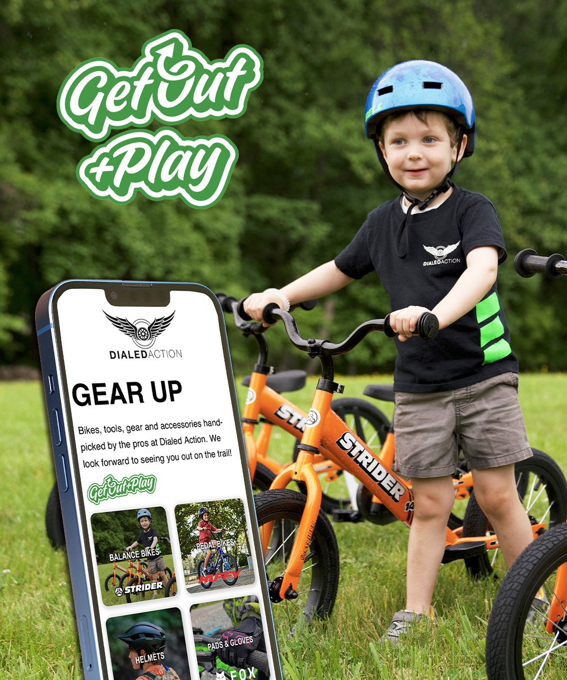 GEAR UP - parts and accessories hand picked by Dialed Action